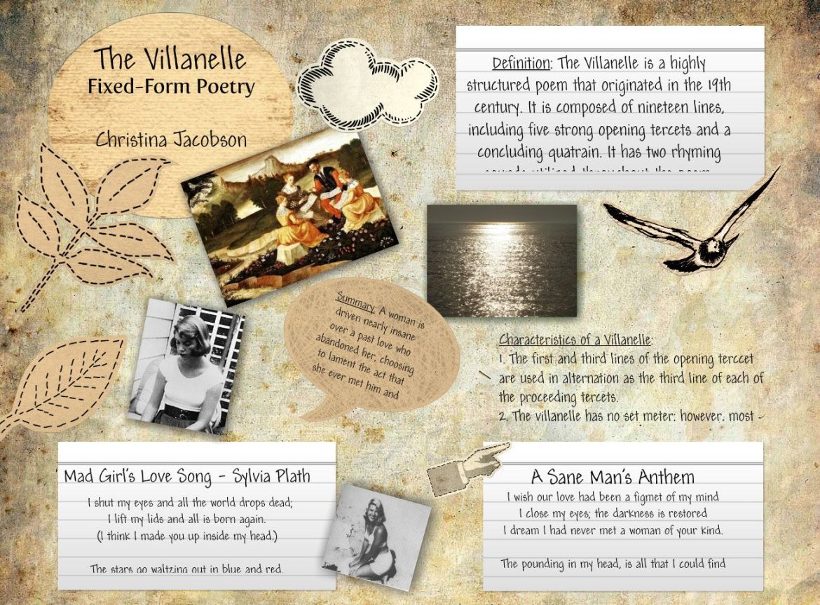 A Poetic Analysis Of The Villanelle - Poemshubs.com